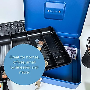 Cathedral 6" Cash box blue