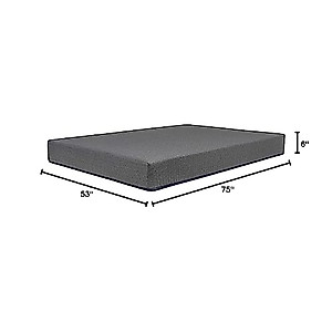 DREAMFOAM Bedding Chill 6" Gel Memory Foam Mattress, Full