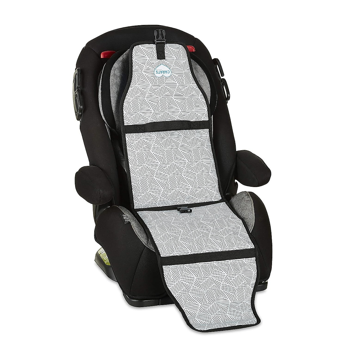 Carats Car Seat Cooler for Baby with COOLTECH - Baby Car Seat Cooling Pad (GEO)