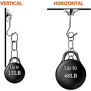 Wukong Magnetic Hook, 48 LB Heavy Duty Swivel Hook Magnet Hangers Holders -Great for Refrigerator, Home, Kitchen, Store, Door Coat Hook, Grill Utensils, Office or Warehouse-8 Pack
