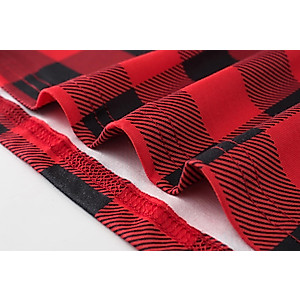 CYCHELRY Teen Girls Nightgowns-Loose Short Sleeve Sleepwear Cute Red Christmas Deer Nightdress Tween Pajamas Size 14