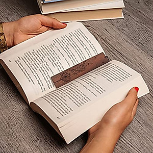 CAIRAC Dandelion Natural Wood Bookmarks Gift Box Set, Wood Bookmark for Men Women Book Lovers, Ideal Gift for Birthday Present, Teachers, Students