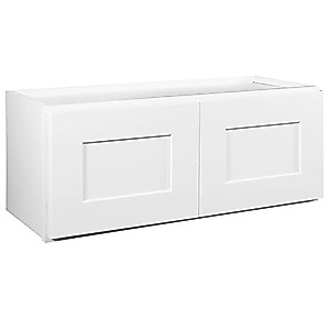 Design House Kitchen Cabinets-Wall, 30x12x12, White