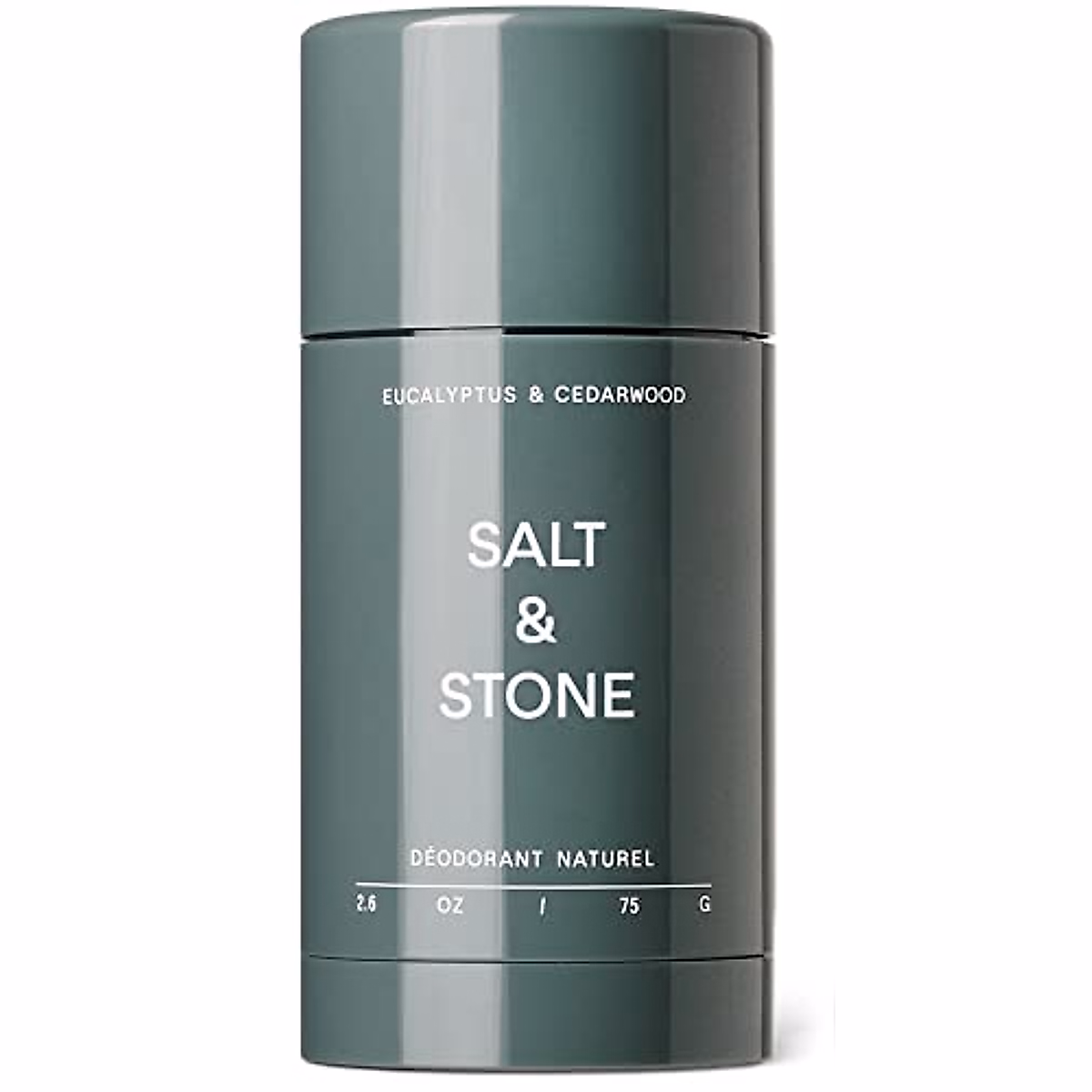 SALT & STONE Natural Deodorant - Eucalyptus & Cedarwood | Extra Strength Natural Deodorant for Women & Men | Aluminum Free with Seaweed Extracts, Shea Butter & Probiotics | Free From Parabens, Sulfates & Phthalates (2.6 oz)