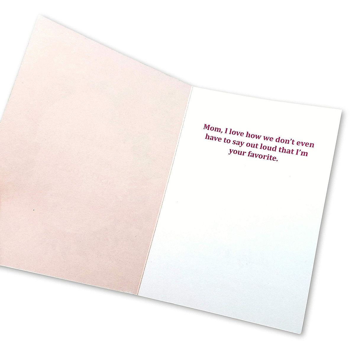 Sleazy Greetings Funny Mothers Day Card From Daughter Son | Cute Happy Birthday Card For Mom | Adult Dirty Humorous Mother’s Day Appreciation Card | More Than My Sister Card