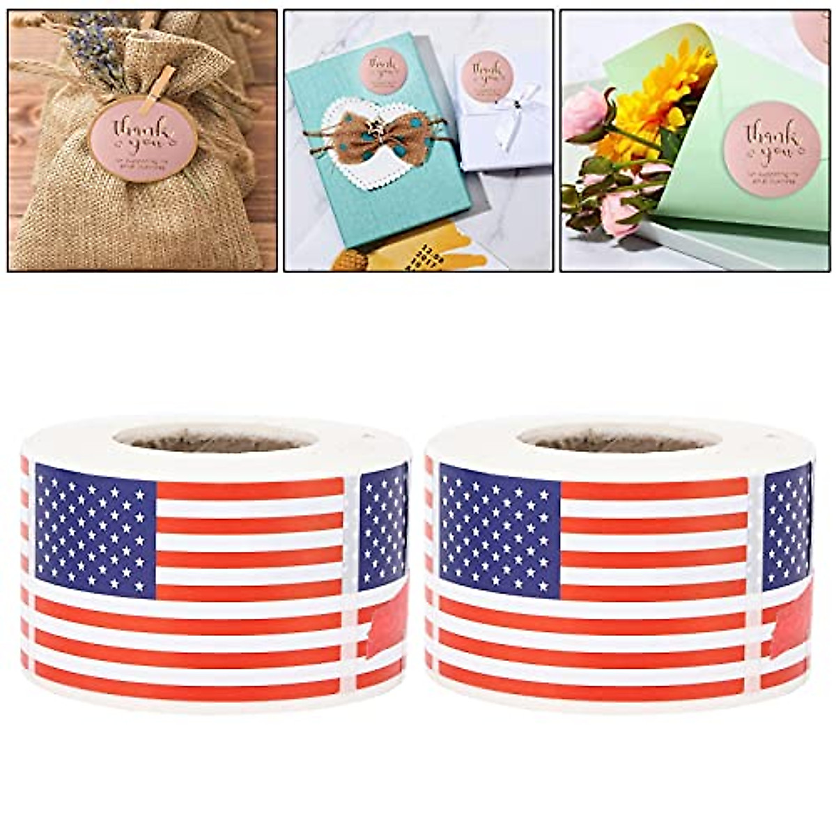 Flag Stickers, Envelope Stickers Stickers for Packages for Packages for Envelope for Sealing for Adhesive Labels