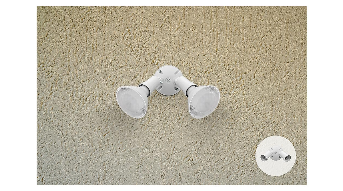 Lithonia LED Flood Light - Adjustable Outdoor Security Lighting