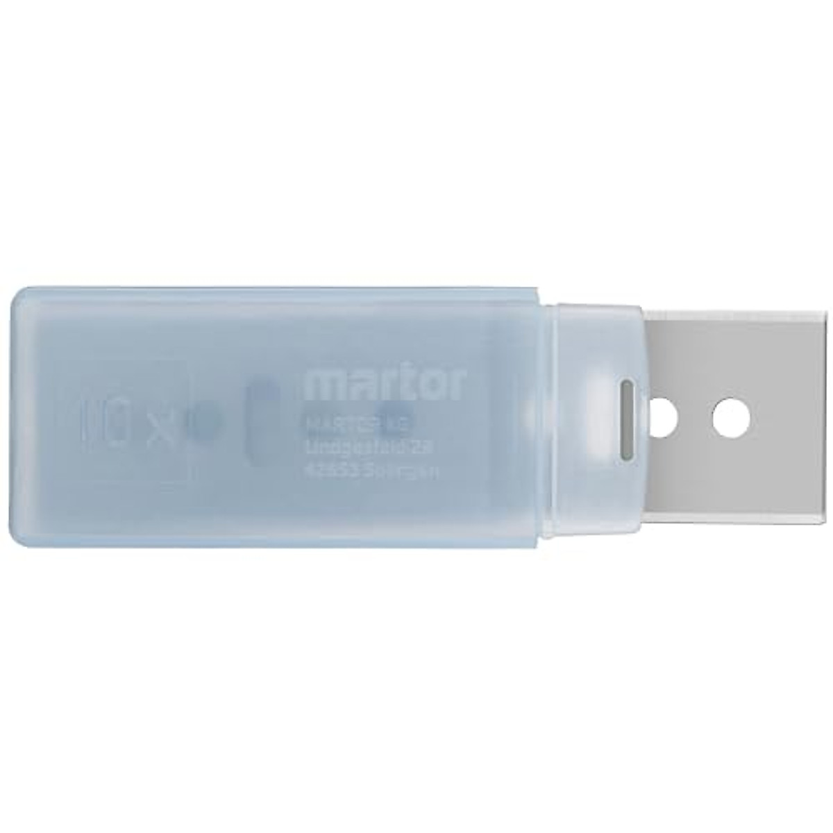 Martor 45.60 45.6 Industrial Replacement Blade CARTONAX 10 pcs, Silver