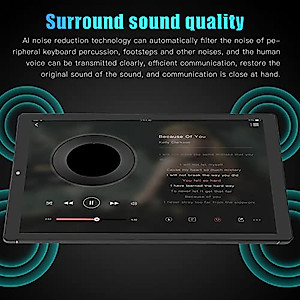 Android 12 Tablet, 10.1in HD LCD Screen Display, 5G WiFi Calling Pad, Front 200w Rear 500w Dual Camera, Long Lasting Battery, 10 Cores CPU Tablet PC 6GB 128GB(Black)