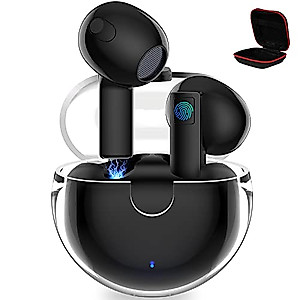 Wireless Earbuds for Galaxy S22 Ultra, HGCXING Noise Cancelling Touch Control Sweatproof True TWS Headphones Bluetooth 5.3 HiFi Stereo Earphone with Mic Headset for iPhone 13 Pro Samsung S21 FE Z Flip