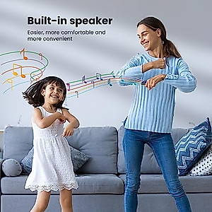 ZOOAOXO 128GB MP3 Player Bluetooth 5.2 with 2.4" Full Touch Screen,Portable Music Player with Speaker, HiFi Sound Quality, E-Book, Alarm Clock, Radio, Voice Recorder, Headphones Included