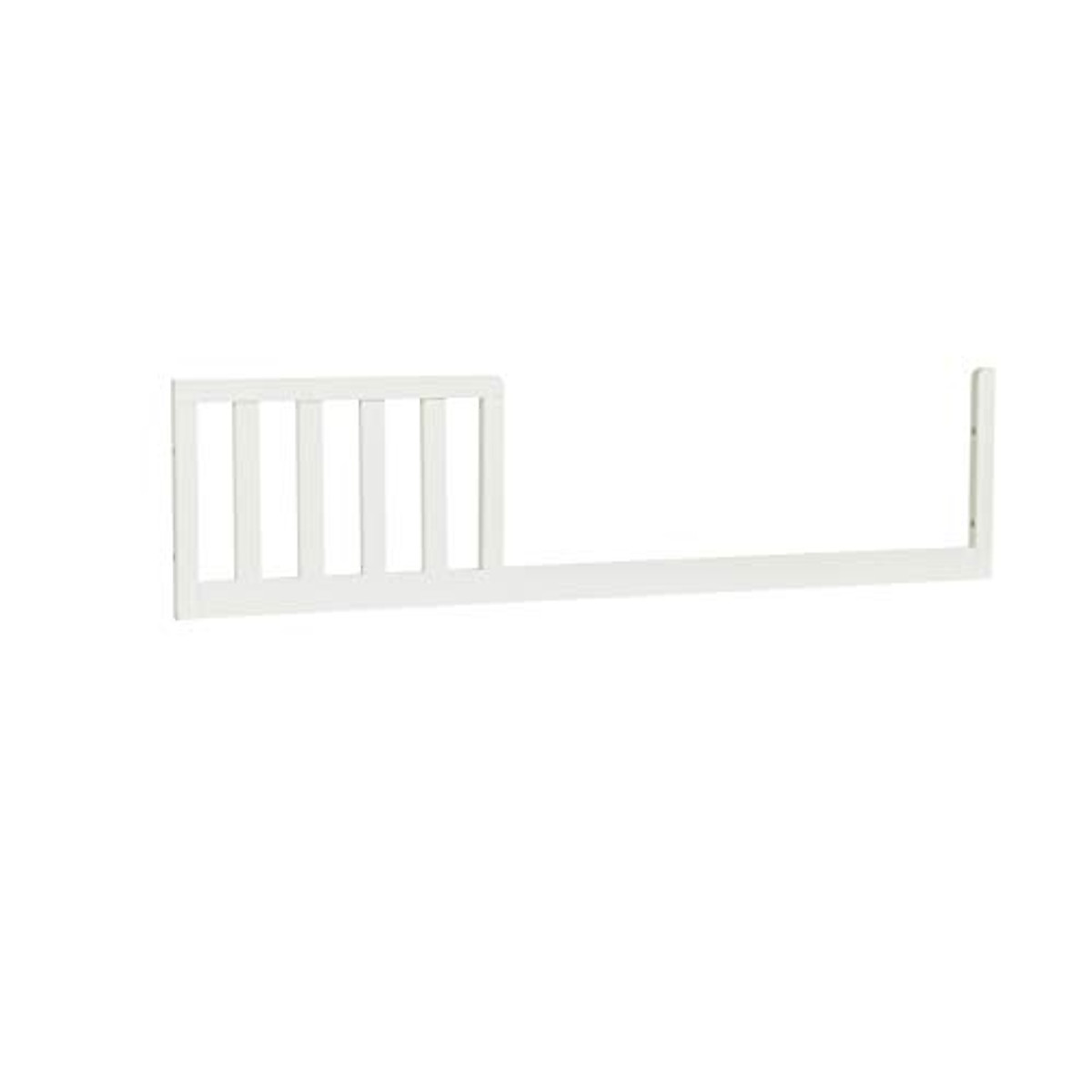 Ti Amo Toddler Guardrail, 50", Frost White