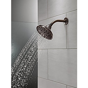DELTA FAUCET -faucet 52669-RB H2Okinetic 5-Setting Raincan Shower head, Venetian Bronze