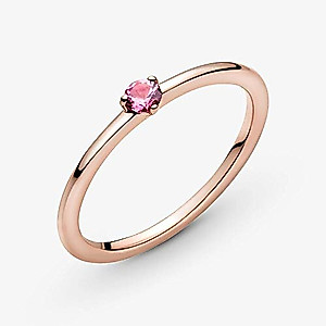 PANDORA Pink Solitaire Ring