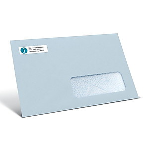 Office Depot White Inkjet/Laser Return Address Labels, 1/2in. x 1 3/4in., Pack Of 2,000, 505-O004-0001