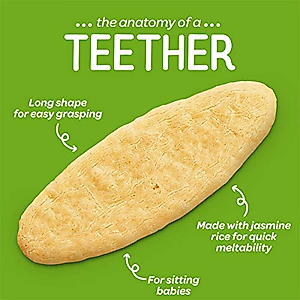 Happy Baby Organics Teether, 3 Flavor Variety Pack, 12 Count (Pack of 3)