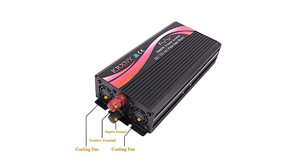 KRXNY 2000W Pure Sine Wave Inverter for Solar Power