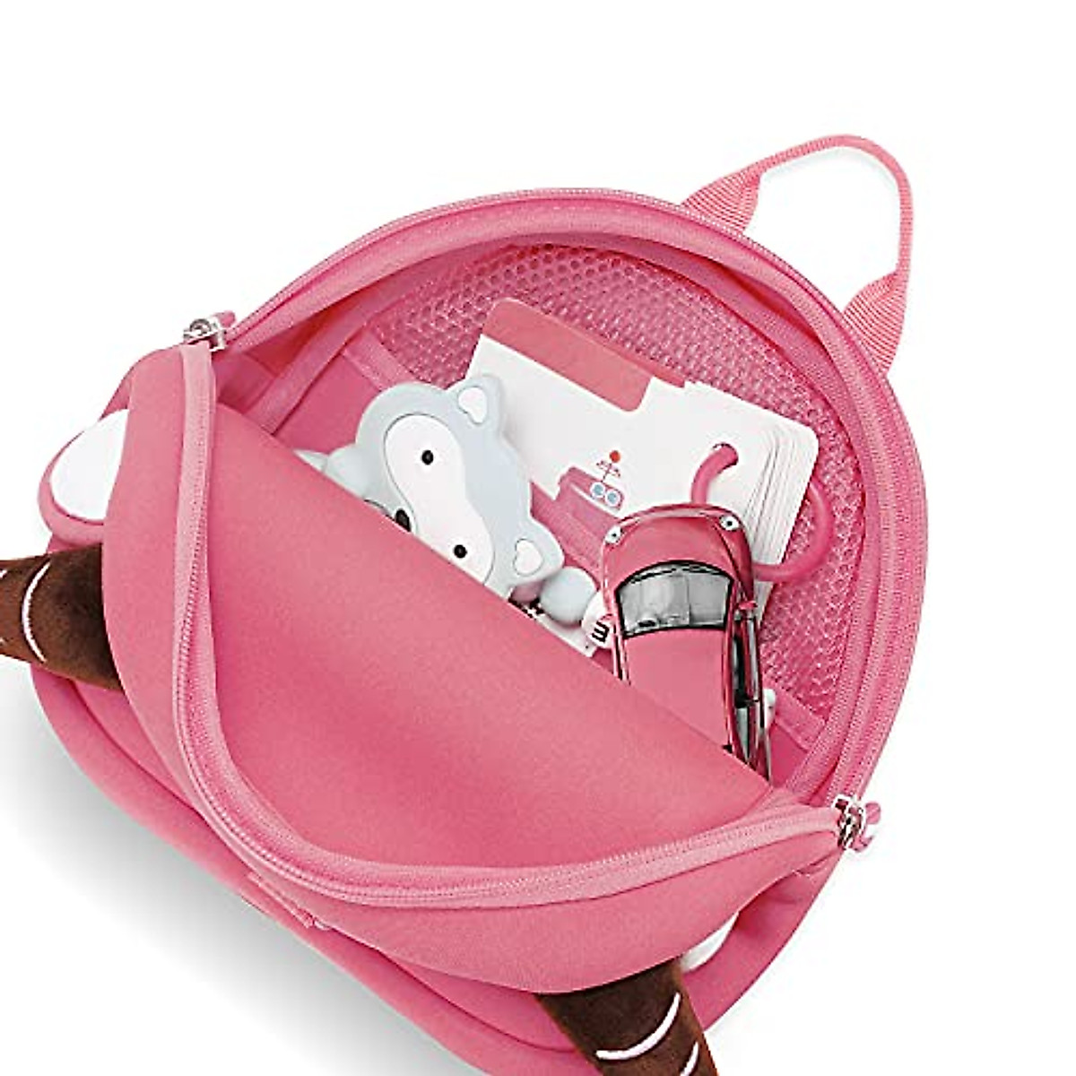 BEBOAN Baby Nylon Headbands for Girls Safety Leash Chest Strap Hair Accessories for Toddler 1,2,3 Year Old