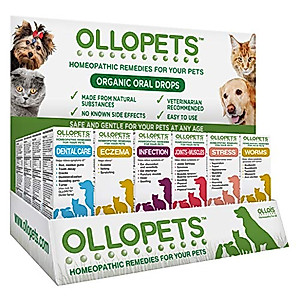 OLLOPETS Energy, Organic Homeopathic Remedy for All Pets, 1 Fl Ounce