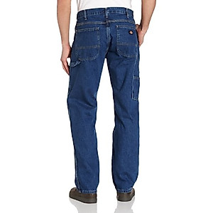 Dickies mens Relaxed Straight-fit Carpenter Jeans, Indigo Blue, 36W x 30L US