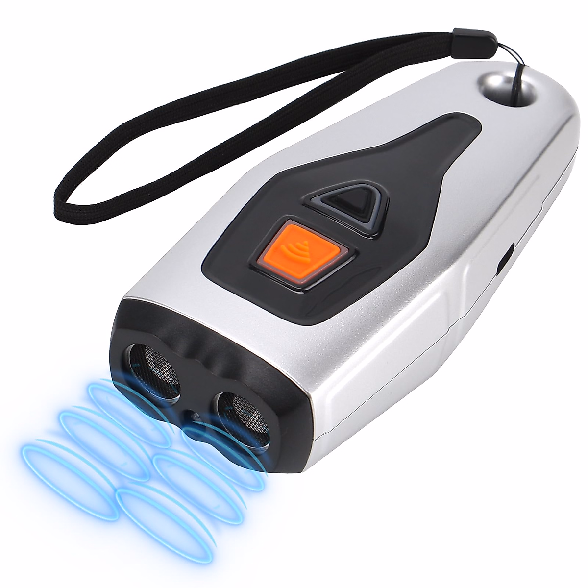 Anti Barking Device with Training/Deterrent Modes,Anti Barking Device Ultrasonic Dog Barking Deterrent with LED Flashlight,Portable Indoor & Outdoor,Dog Training & Behavior Aids