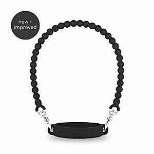 Ryan & Rose Water Bottle Handle - Water Bottle Sling, Carrier, Holder with strap - Soft Durable Silicone - Fits Most 8-40oz Bottles - Compatible Stanley Cup Accessories (Black)