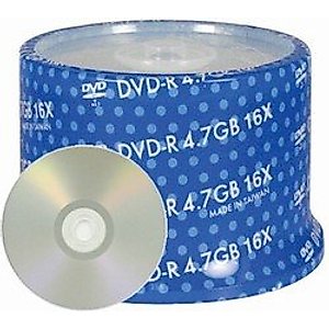 Prodisc 16X DVD-R Silver Inkjet Hub Printable 100 Pack in Cakebox