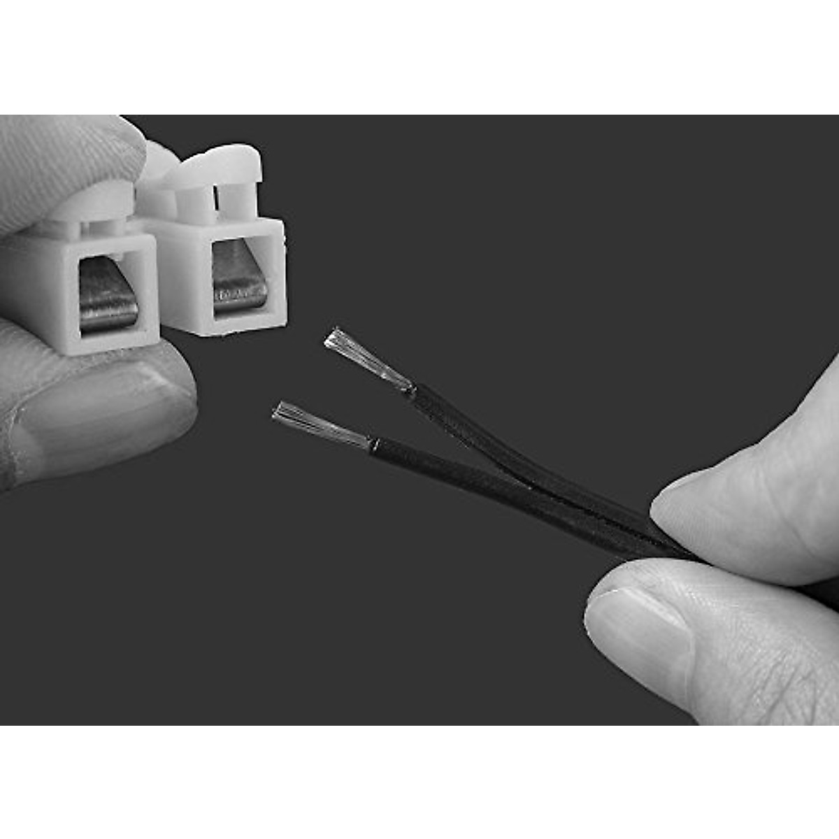 Digital Restock - 6 Home Theater Speaker Cables for Sony Samsung Etc / 4.2mm Connectors/Includes Tool-Free Wire Crimp Splices