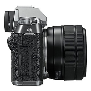 Fujifilm X-T100 Mirrorless Digital Camera w/XC15-45mmF3.5-5.6 OIS PZ Lens - Dark Silver
