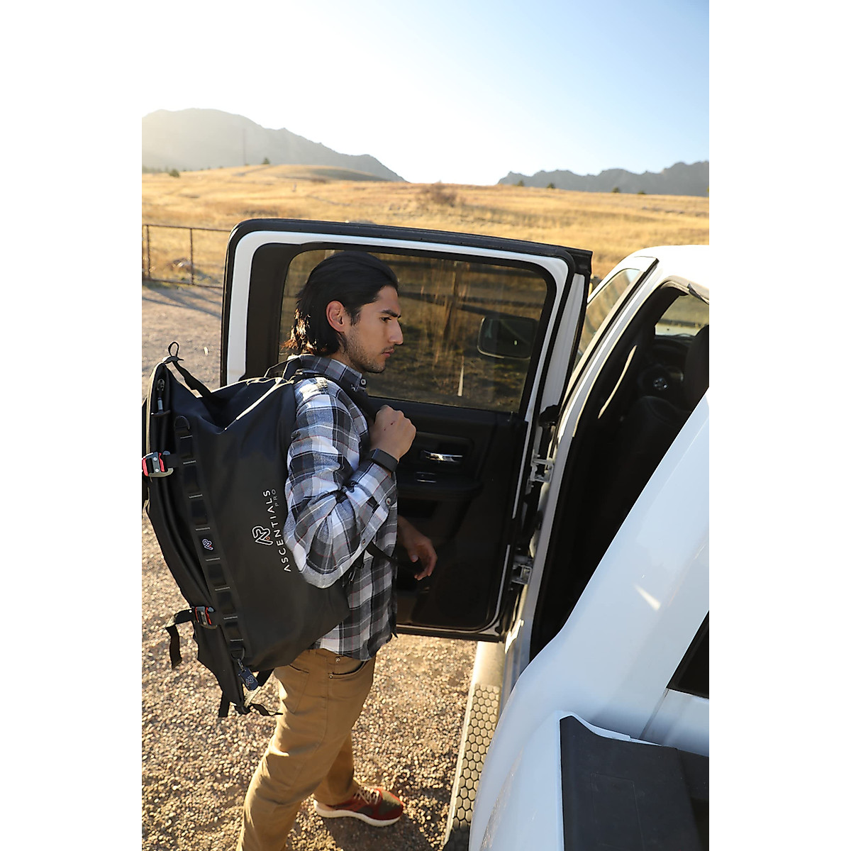 AP Ascentials Pro Vipr, Premium Backpack for Men, Travel Bag, 36L Duffel Bag, 17’’ Laptop Backpack, Convertible Backpack, Duffel Bag for Men, Backpack for school