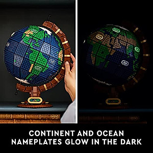 LEGO Ideas The Globe 21332 Building Set for Adults (2585 Pieces)