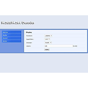 ISEEVY H.265 H.264 4K 1080P Video Decoder IPTV Decoder with HDMI and CVBS Output for Advertisement Display, IP Encoder Decoding, Network Stream Decoding Support RTMP RTSP RTP UDP HTTP