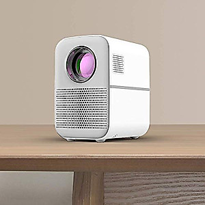 ALIZJJ Professional Native 1080P Full HD LED Projector HDMI Projector with Display Compatible TV Stick Mini Portable Projector Best Shooting Distance 0.5-3m