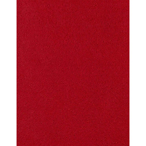 Red Acrylic Felt - 72" X 2 Yard