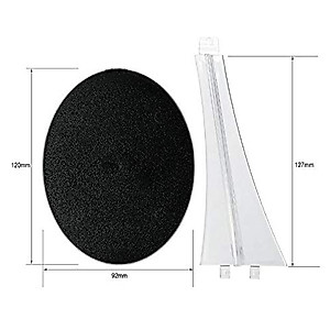 120mm x 92mm Flying Stem and Large Oval Base 120mm x 92mm Used for Warhammer 40k & AoS Games Stormraven