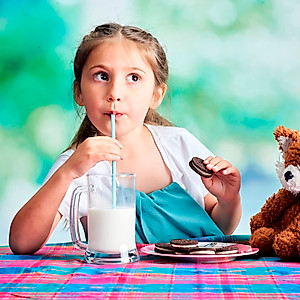 Burns Glass Beer Pint Glasses, Classic German Stein Beer Mug, 22 Oz.