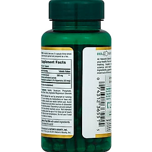 Nature's Bounty St. John’s Wort 300mg Capsules, Herbal Health Supplement, Promotes a Positive Mood, 100 Capsules