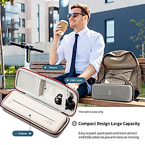 HPRT MT810 Portable Printers & Portable Carry Case & Printer Paper Roll x2