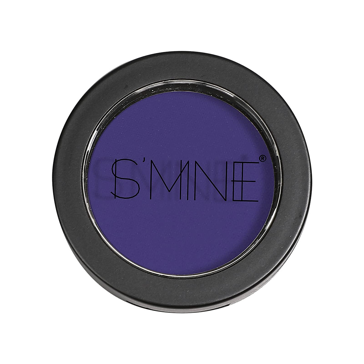 ISMINE Single Eyeshadow Powder Palette, Matte Purple, High Pigment, Longwear Single Eye Makeup for Day & Night