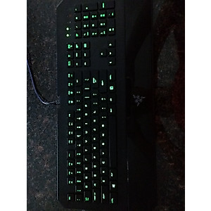 Razer RZ03-00800100-R3U1 DeathStalker Expert - Backlit Ergonomic Fully Programmable Membrane Black Gaming Keyboard - 10 Key Rollover