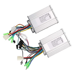 VBESTLIFE 36/48V 450W Electric Bike Brushless Controller, LH100 Color LCD Screen Display Dual Drive Controller Kit for Electric Bicycle Scooter