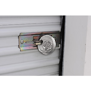 BRINKS 173-80051 Stainless Steel Resettable Combination Discus Padlock, 80Mm, Silver