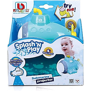 Bburago B16-89001 BB Junior Splash N Play Submarine Projector, Blue, Standard Size