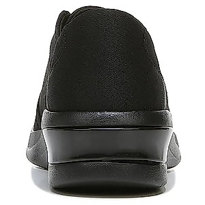 BZees Womens Florence Loafer, Black/Leopard, 7 US