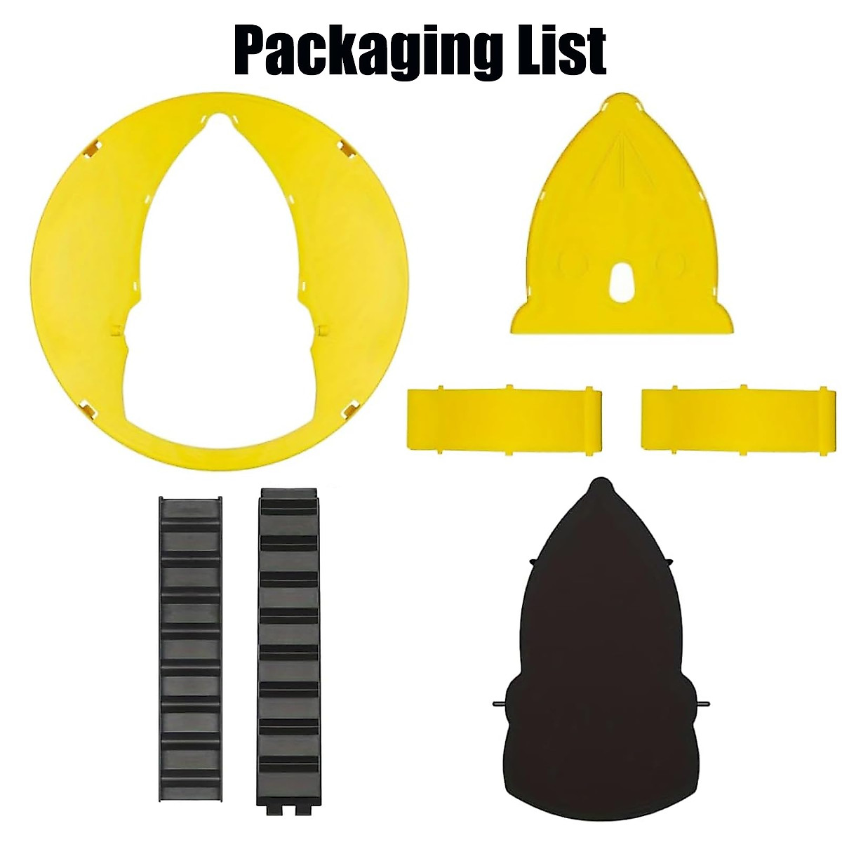 2 Pack Mouse Rat Trap Bucket,5 Gallon Mouse Rat Traps Indoor for Home,Bucket Lid Rat Traps Indoor Outdoor,Reusable Mouse Catching Tool.(Yellow)