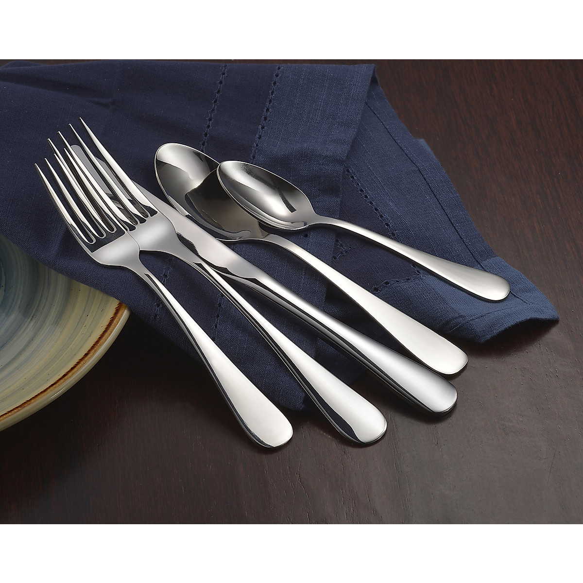 Liberty Tabletop Annapolis 20 Piece Flatware Set service for 4 stainless steel 18/10 Made in USA