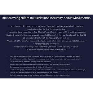 Samsung Gear S2 Classic SmartWatch Wi-Fi + Verizon (Renewed)