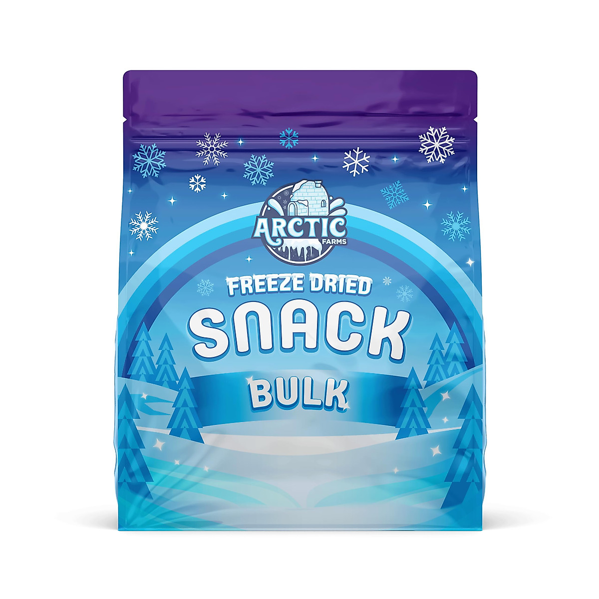 Arctic Farms Freeze Dried Ice Cream Bits Bulk - Does Not Melt (Vanilla) (1lb)