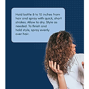 Vanicream Firm Hold Hairspray, Fragrance and Gluten Free, For Sensitive Skin, 8 Ounce, Packaging May Vary