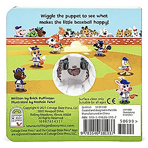 Baseball! Children's Finger Puppet Board Book for Babies and Toddlers